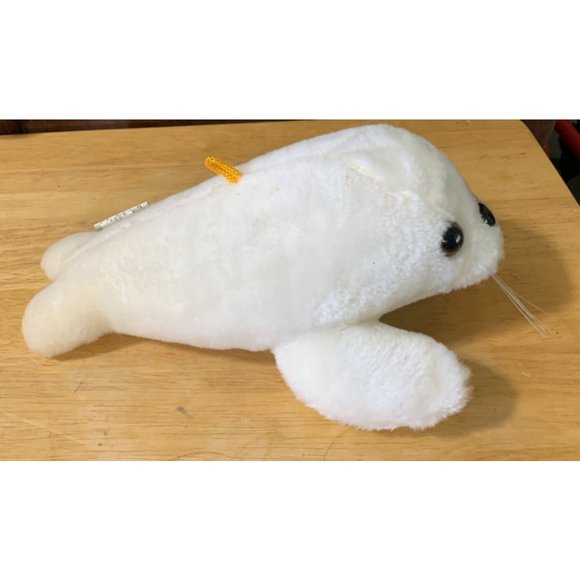 Fable Toy | Toys | 997 Fable Toy White Seal Plush Stuffed Animal Doll ...